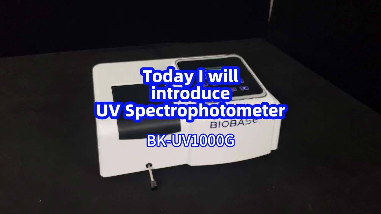 Biobase China Uv/vis Spectrophotometer Bk-uv1000 Spectrophotometer For ...
