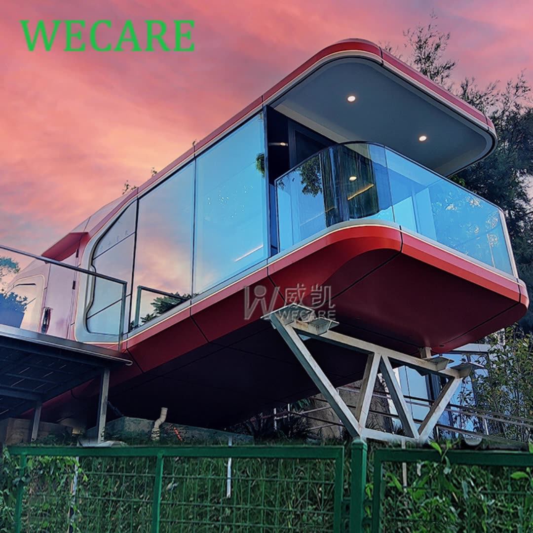 Tiny House For Living Vessel Space Capsule Home New Design Capsule ...