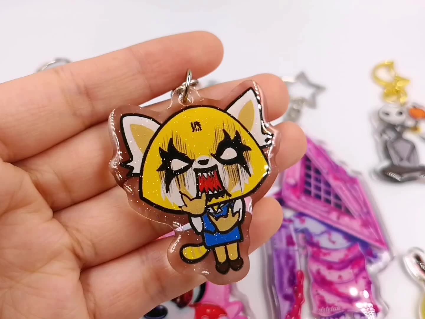 Promotional Custom Printed Laser Cut Cartoon Epoxy Acrylic Plastic ...