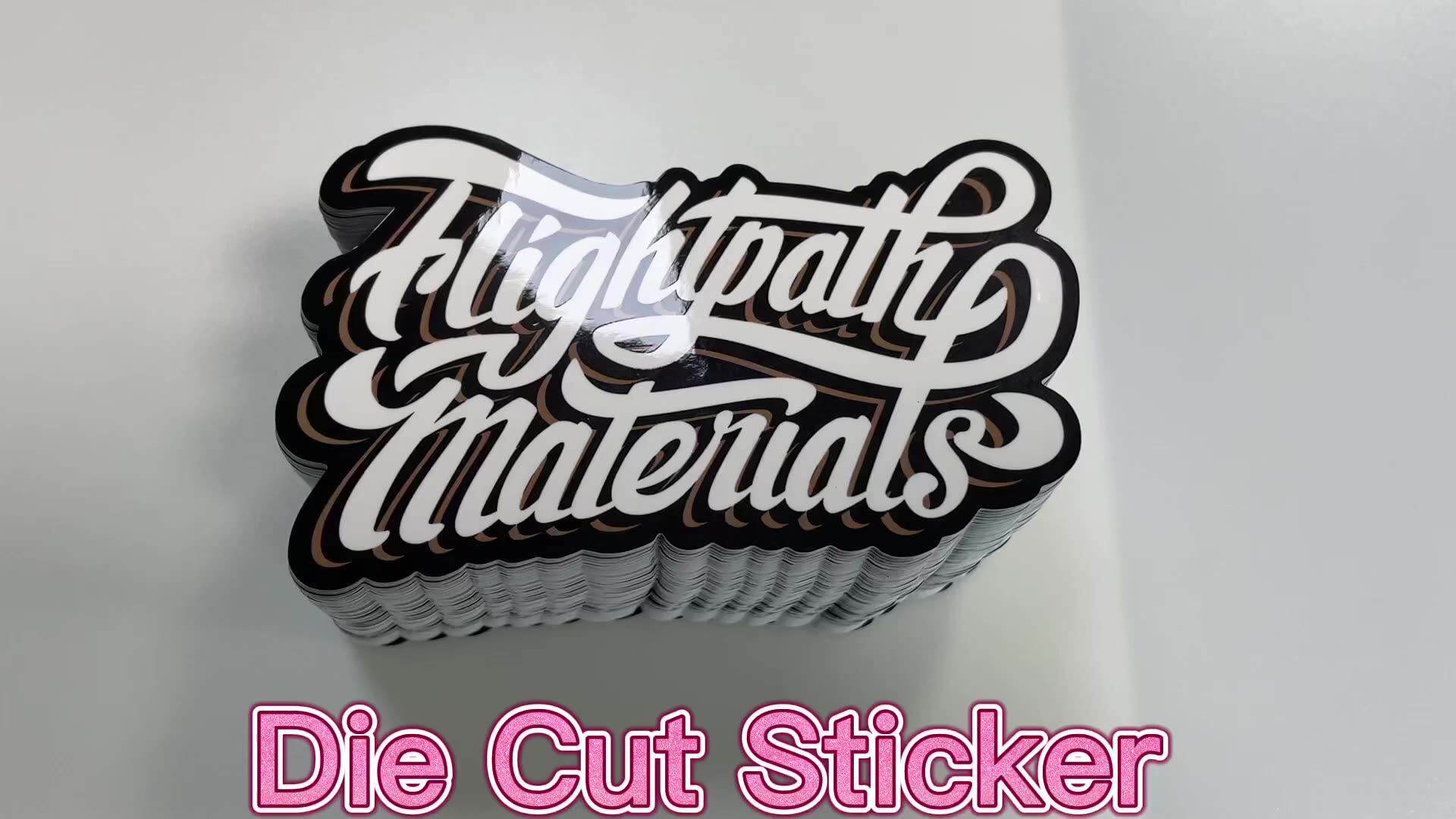 Custom Printing High-quality Die Cut Stickers Waterproof Weatherproof ...