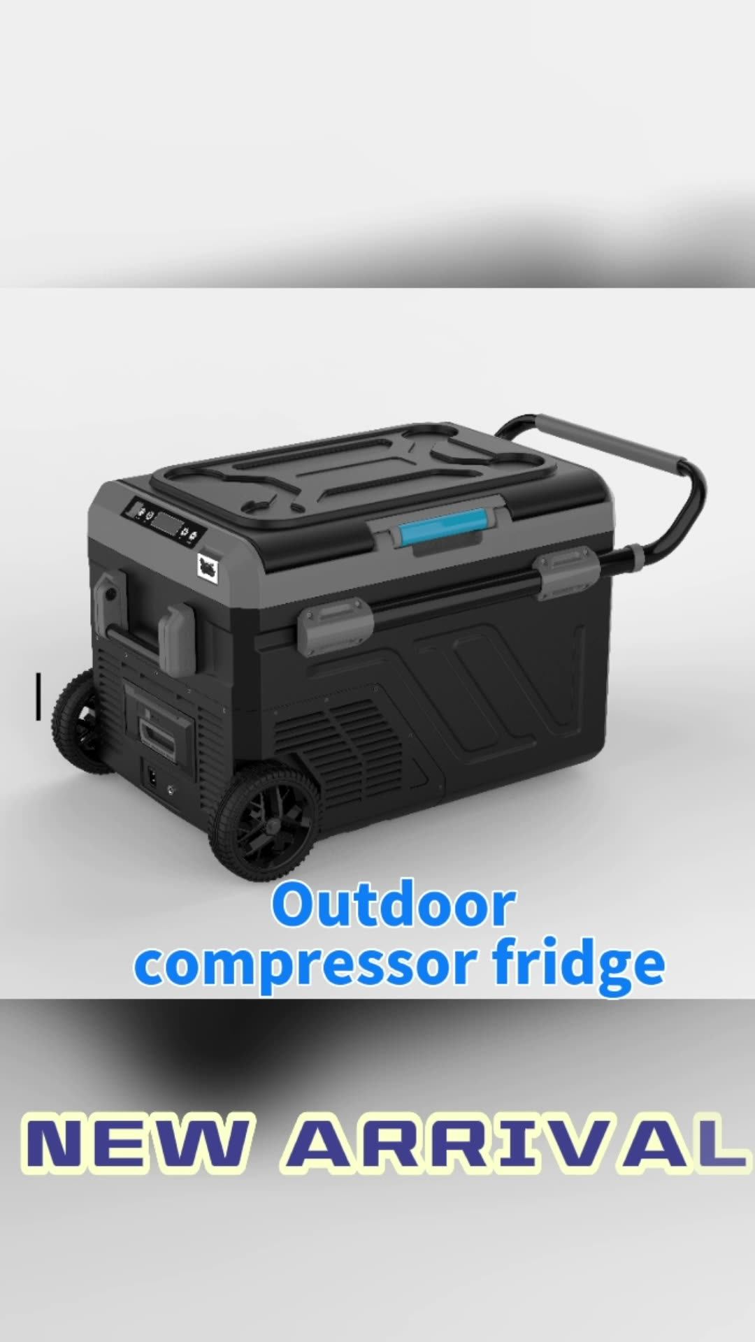 Factory 12v 40l Dual Cooling Zone Temperature Control Bluetooth Car ...