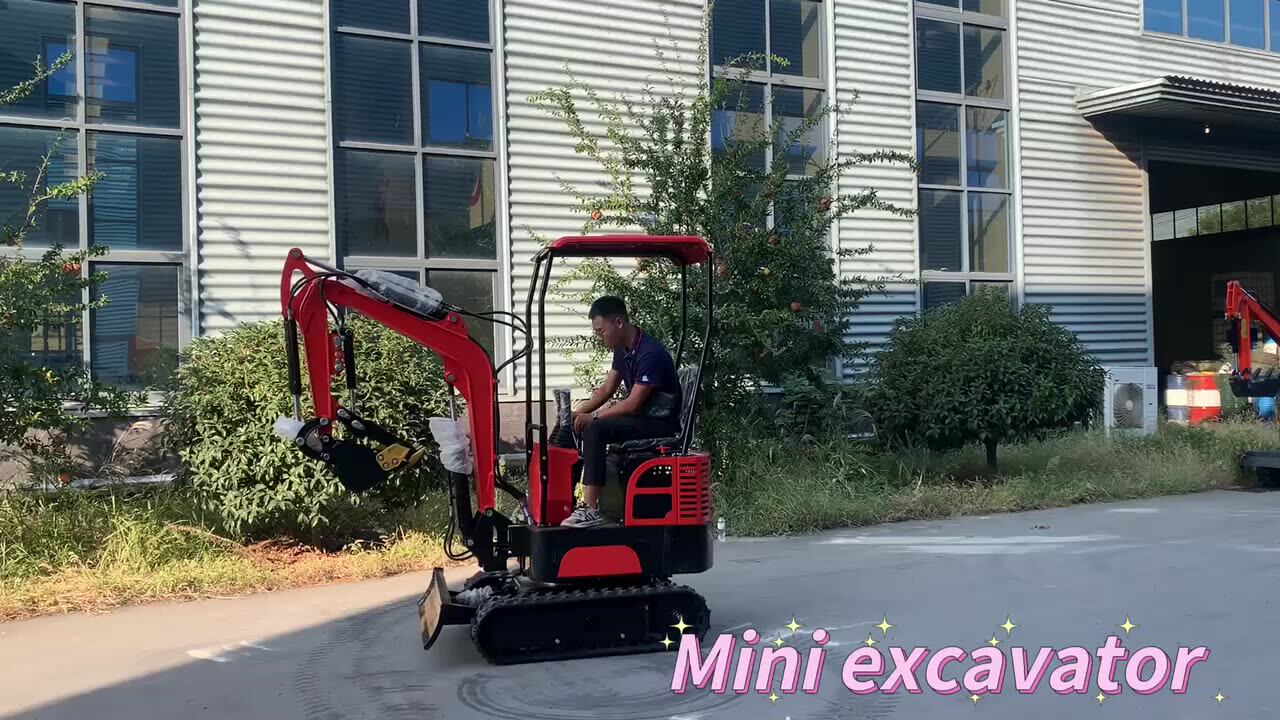 China Brand Hydraulic Excavator Mini Digger 1.2 Ton 2 Ton Mini Digger ...