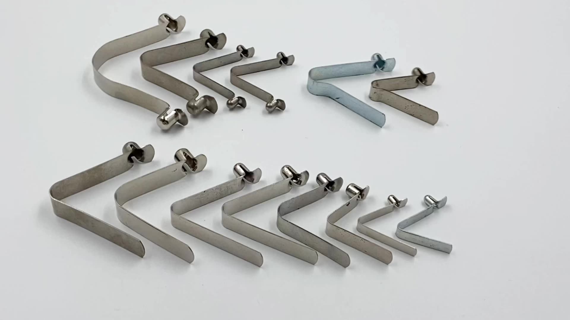 Wholesale Locking V-shaped Push Button Clip Tent Pole Spring Clip ...