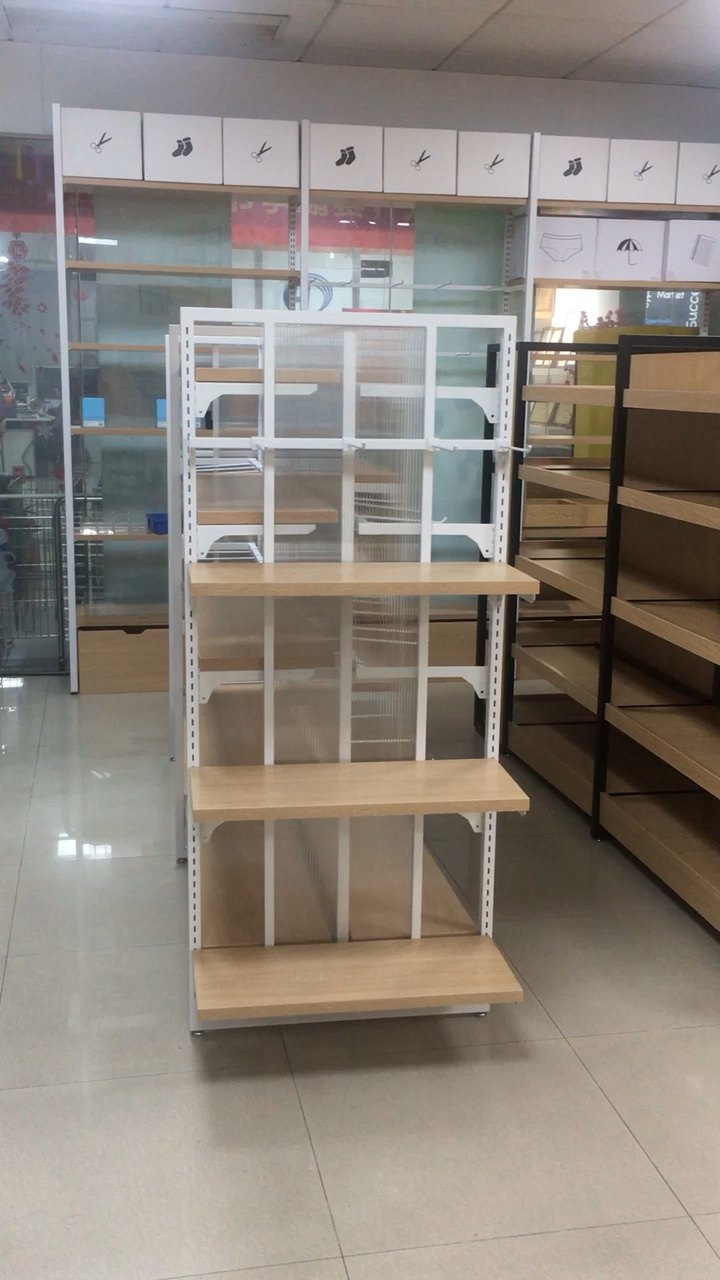 Hot Sale 1 Dollar Store Stationary Store Shelving Wall Steel Wood ...