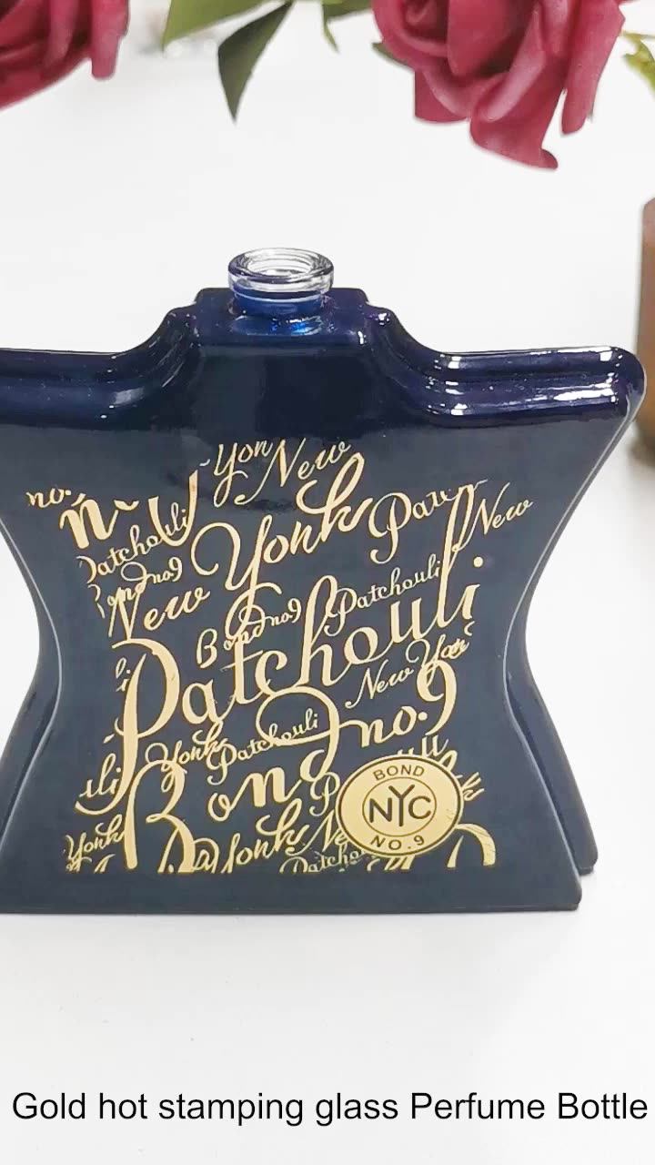 Luxury Black Star Shape Glass Perfume Fragrance Bottle Custom Color ...