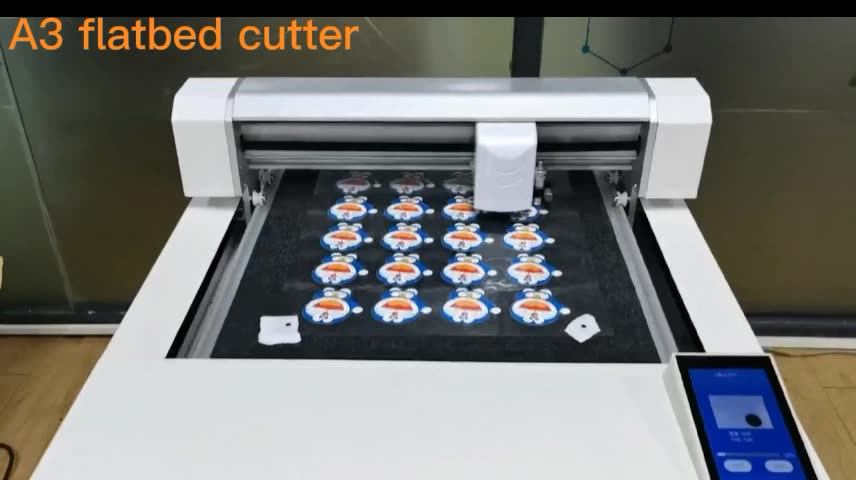 Flatbed Cutter A3 With Camera For Automatic Contour Cut Dtf Flatbed ...