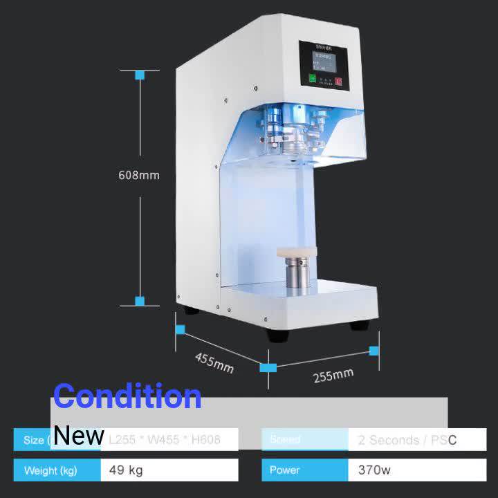 Small Intelligent Can Seamer Machine Smart Easy Operation - Buy Can ...