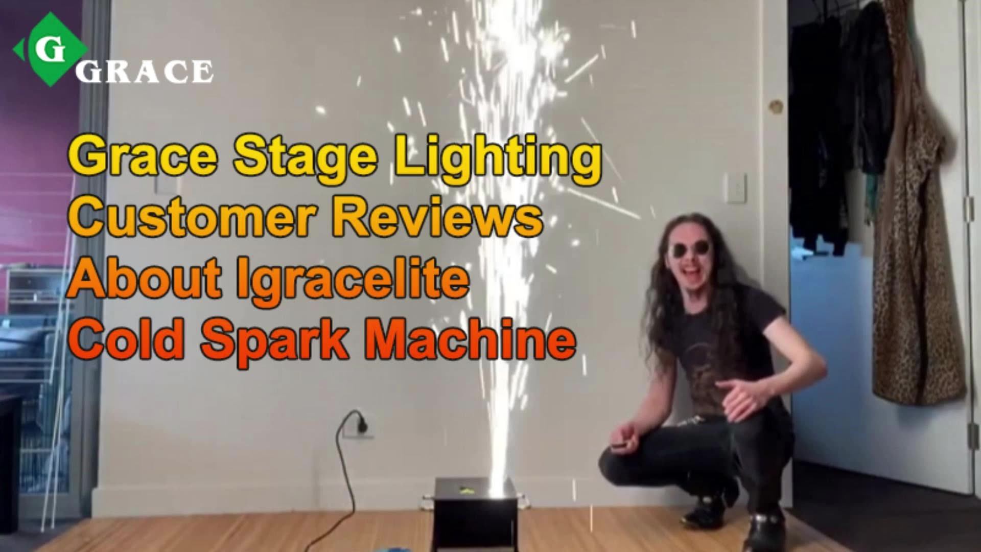 Grace Dj Event 750w Cold Spark Machine Club Wedding Cold Fireworks ...