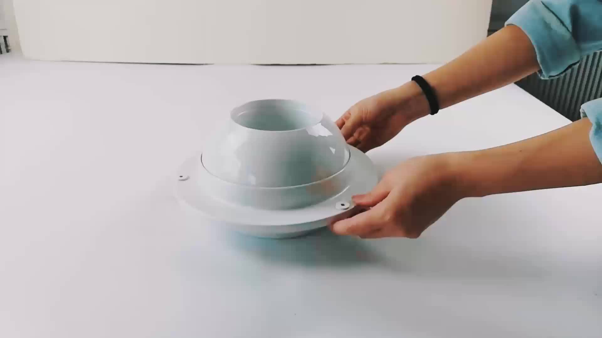 Air Conditioning Aluminium Round Ball Jet Nozzle Air Diffuser For Hvac ...