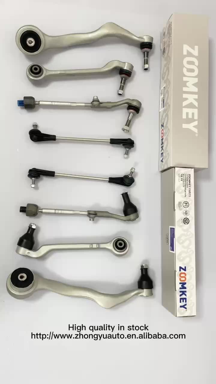 Front Suspension Kit Control Arms Tie Rod End Sway Bar Links For Bmw ...