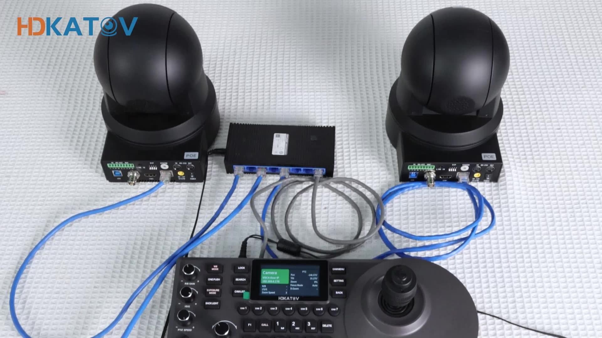 Hdkatov Broadcast Studio Equipment Ip Ptz Camera Keyboard Controller ...