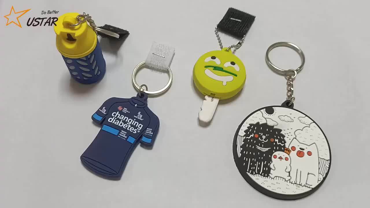 Free Sample Keychain Factory Keyring,Custom Made Eco-friendly Rubber ...