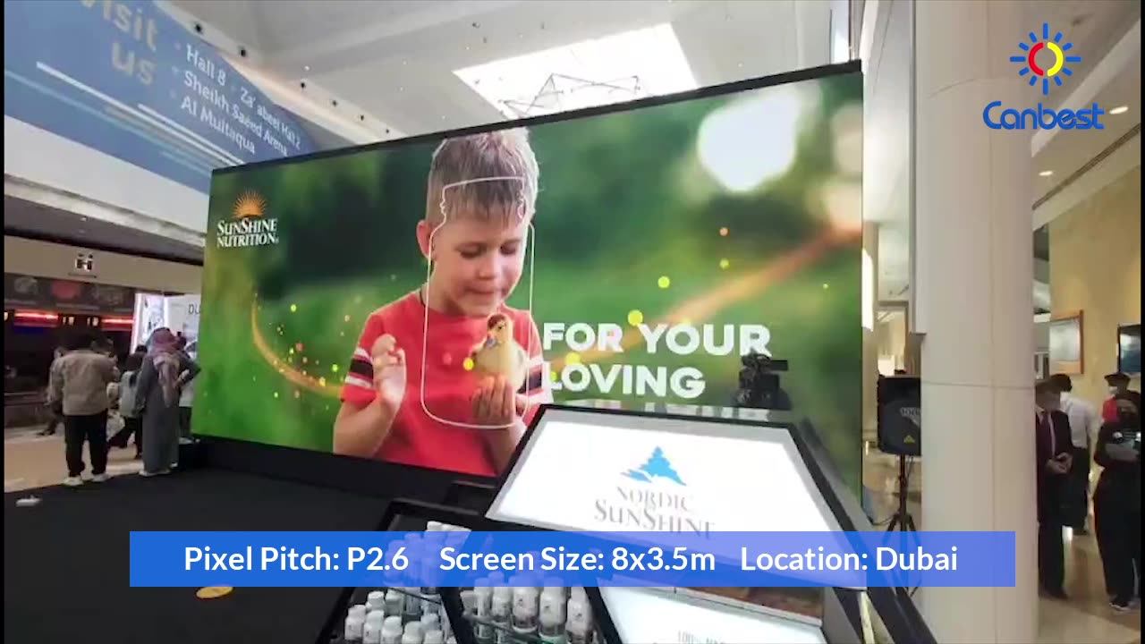 10ft X 12ft P3.91 P3.9 3.9mm Church Indoor Video Wall Giant Event Stage ...