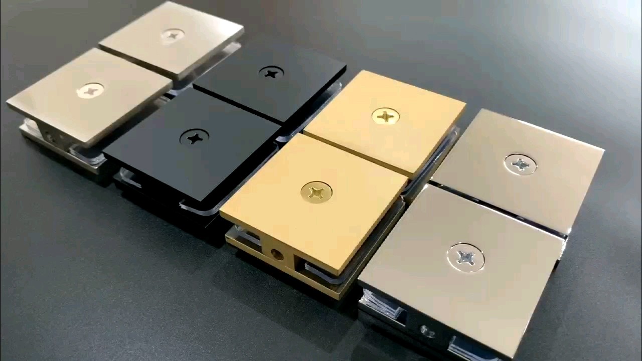 Solid Brass Scu 4 Square Shower Enclosure Frameless Glass Shower Door ...