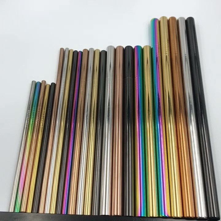 Wholesale Stanley Straw With Lid Custom Reusable Cocktail 6/10/8mm ...