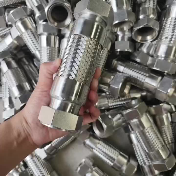 High Pressure Stainless Steel Hose Braided Convoluted Flexible Metal ...