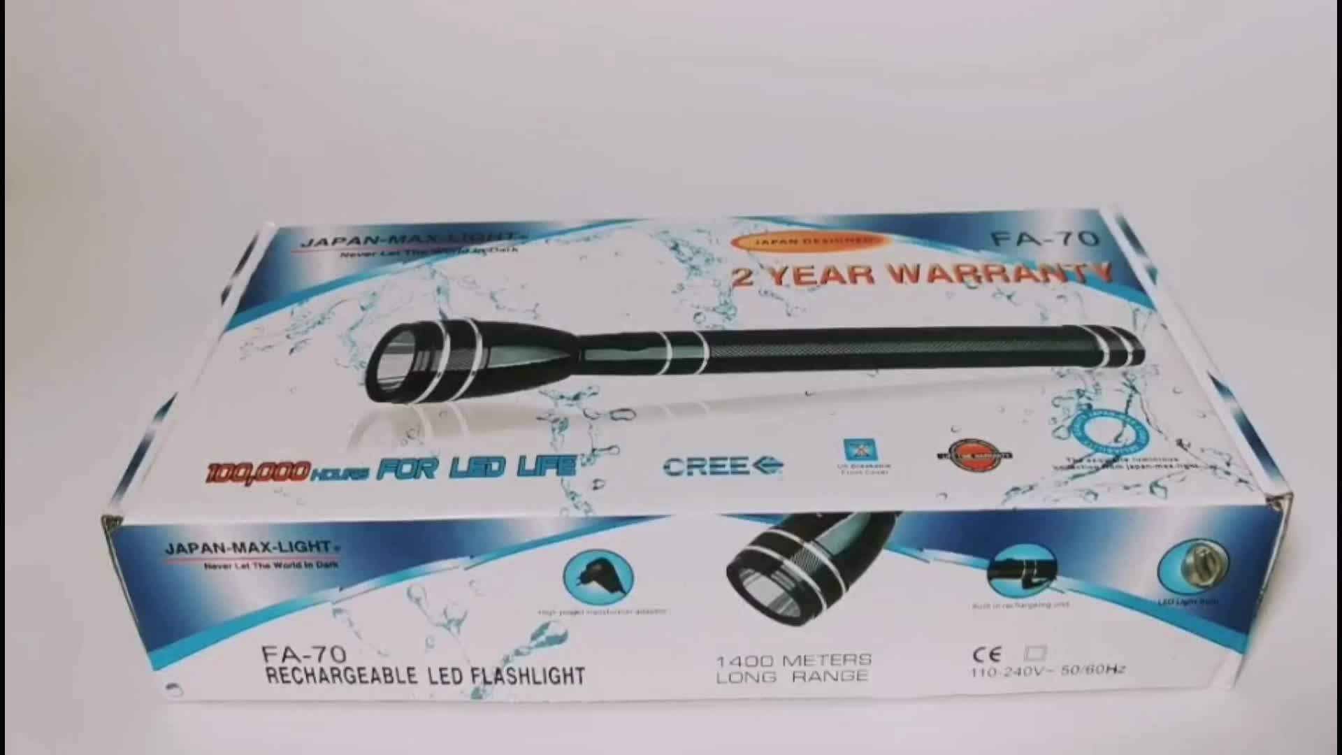 Brightenlux 2020 Most Powerfull Rechargeable Torch In India,High ...