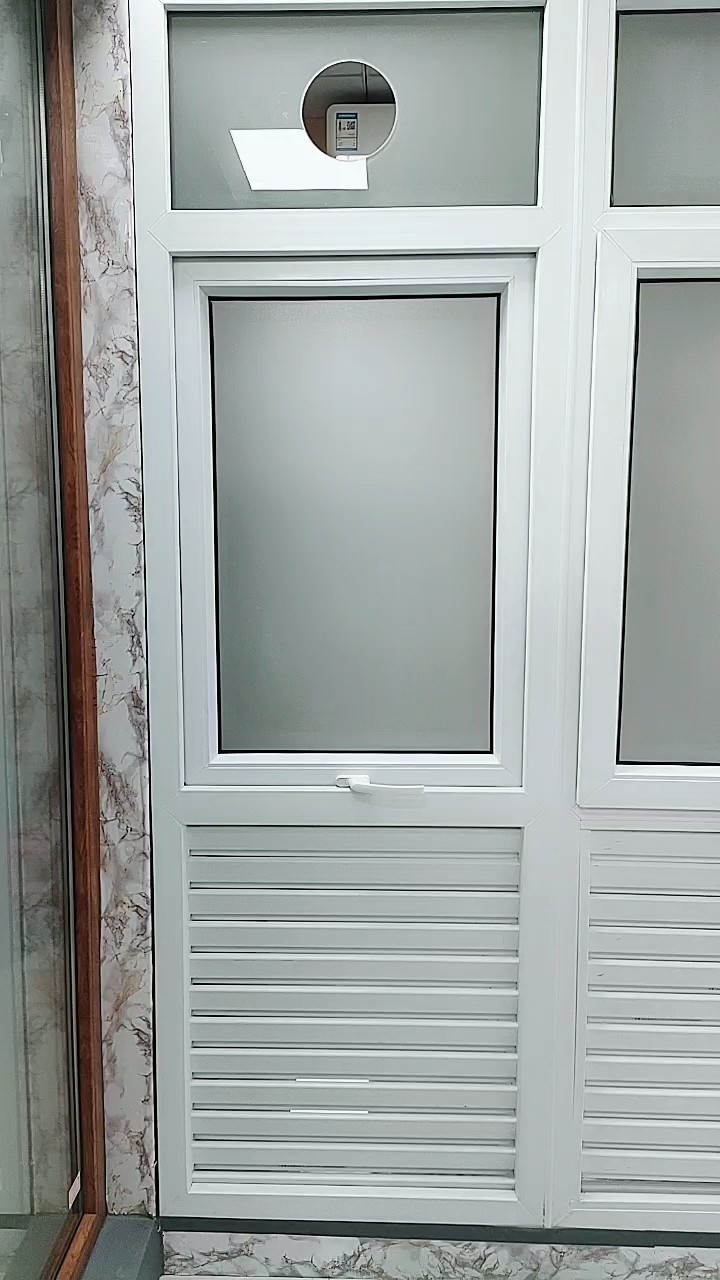 Small Pvc Top Hung Window For The Toilet Vinyl Bathroom Vertical Open ...