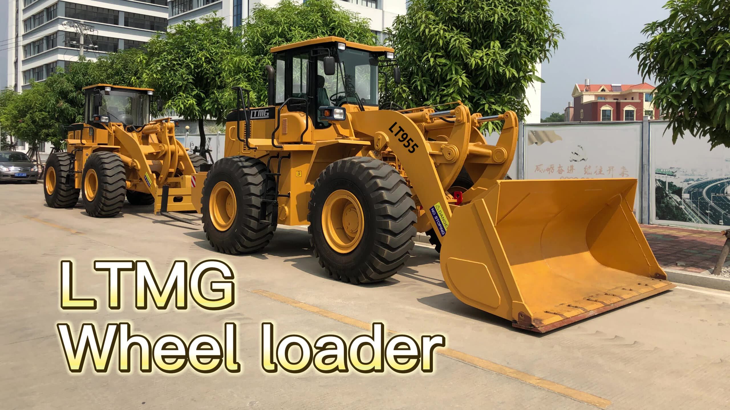 2024 Pink New Ltmg Cargador Frontal Wheel Loader 5ton 6 Ton Front End ...