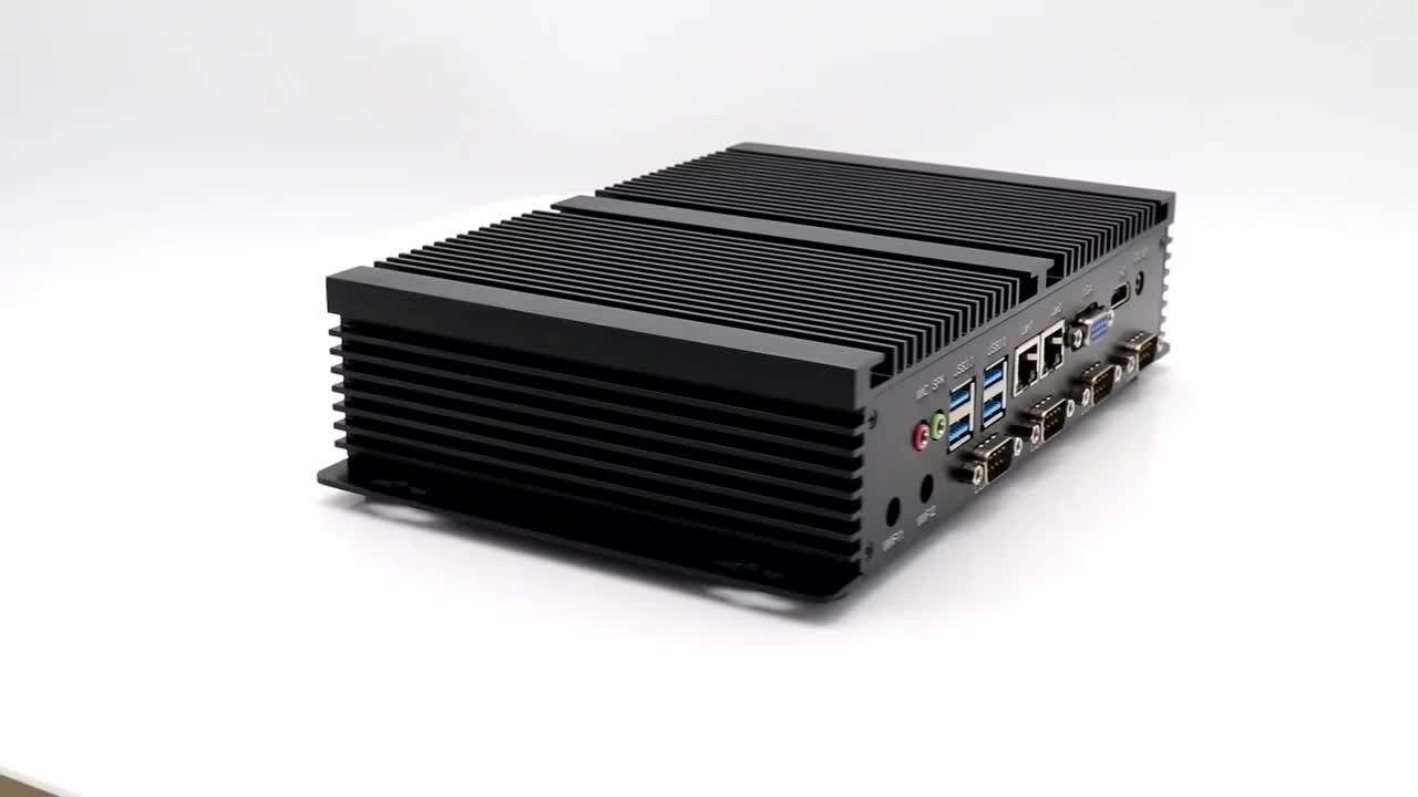 1037u Fanless Industrial Pc Embedded Soc System Rugged Mini Itx Pc 12v ...
