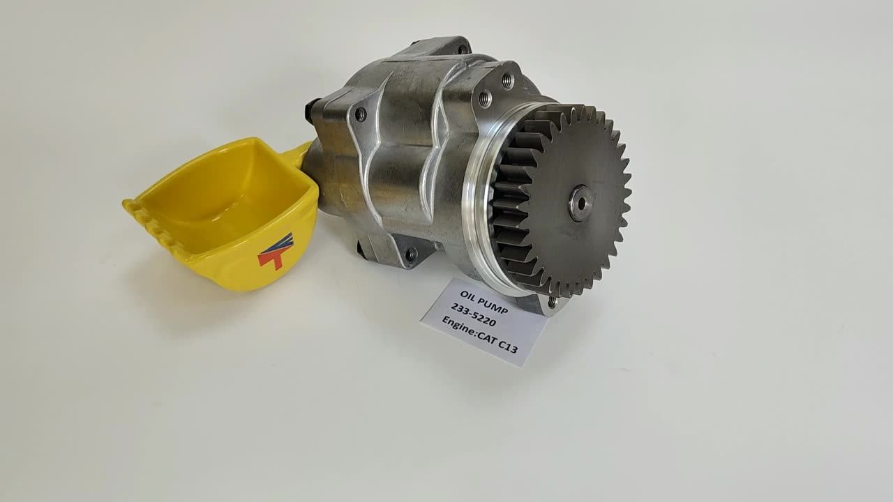 Oil Pump 233-5220 For Excavator 349d E345d 966h 972g 3196 Engine C11 ...