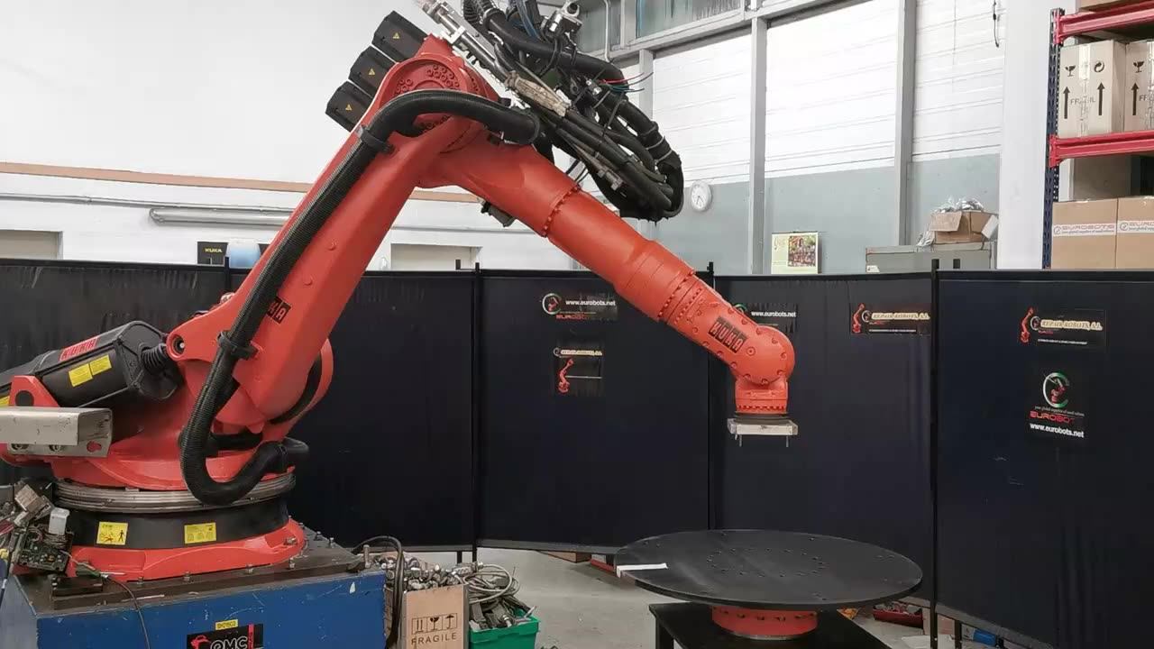 6 Axis Robot Arm Kit Educational Robotic Arm Kuka Second Hand Robot ...