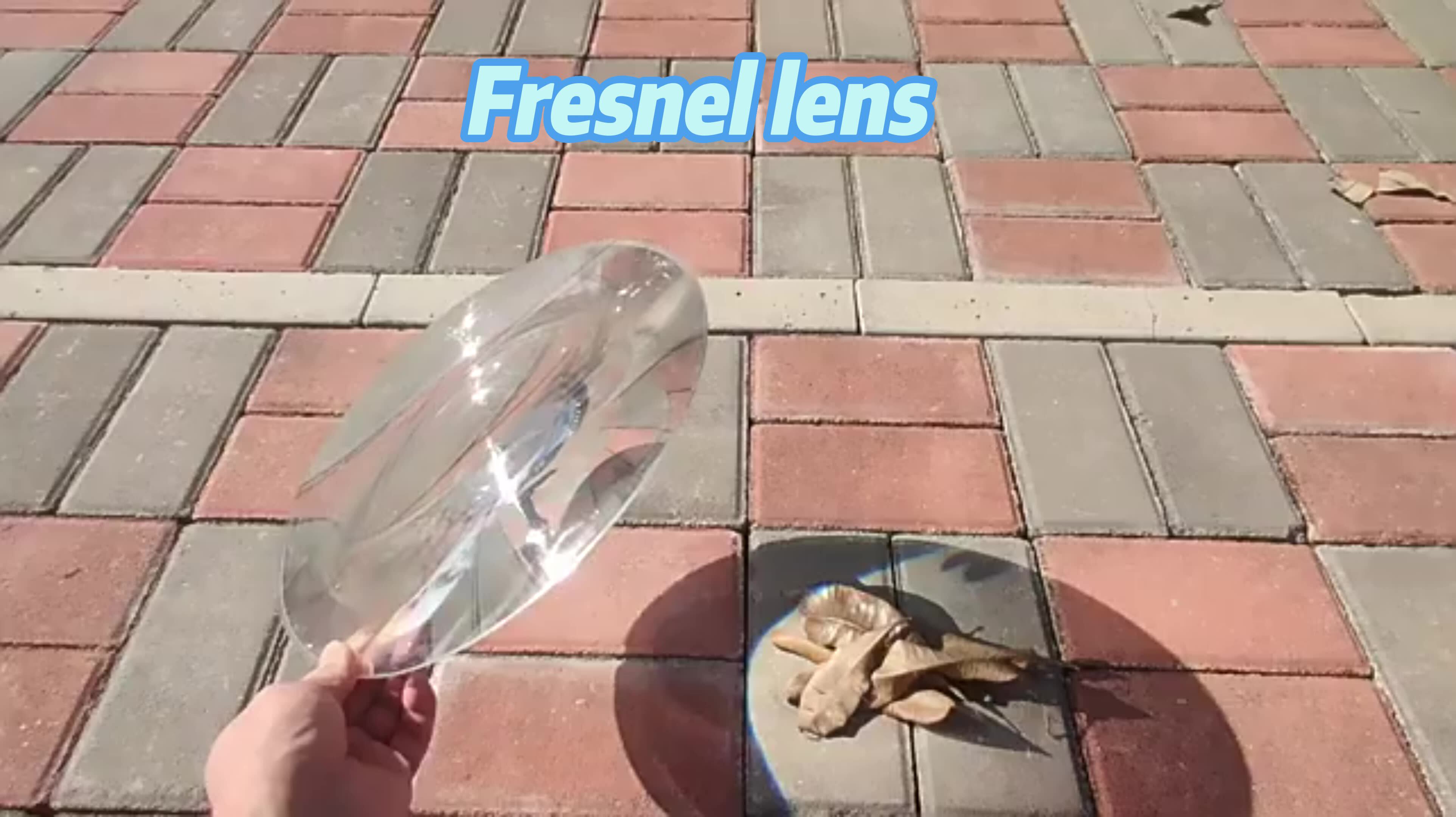 Large Optical Pmma Plastic Big Solar Fresnel Lens120 220 400 360mm ...