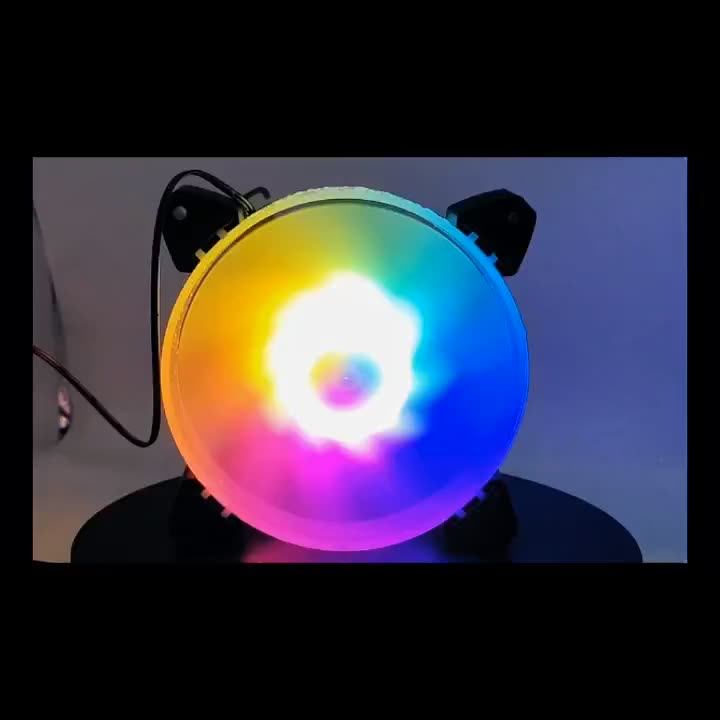 Manmu Factory Oem Rgb Cooling Fan Pc 6 Pin Computer Case Cpu Cooler 5v ...