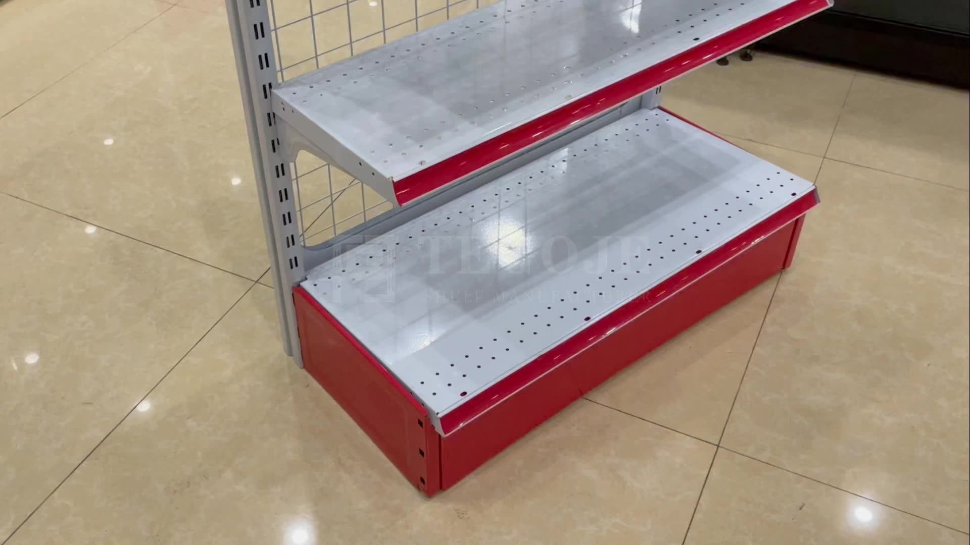 Retail Shelving Supermarket Storage Rack Chips Display Rack Super ...