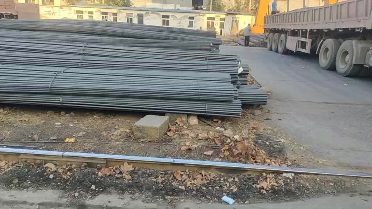 Iron Rebar / Deformed Steel Bar With Astm A615 Grade 60 For Civil ...