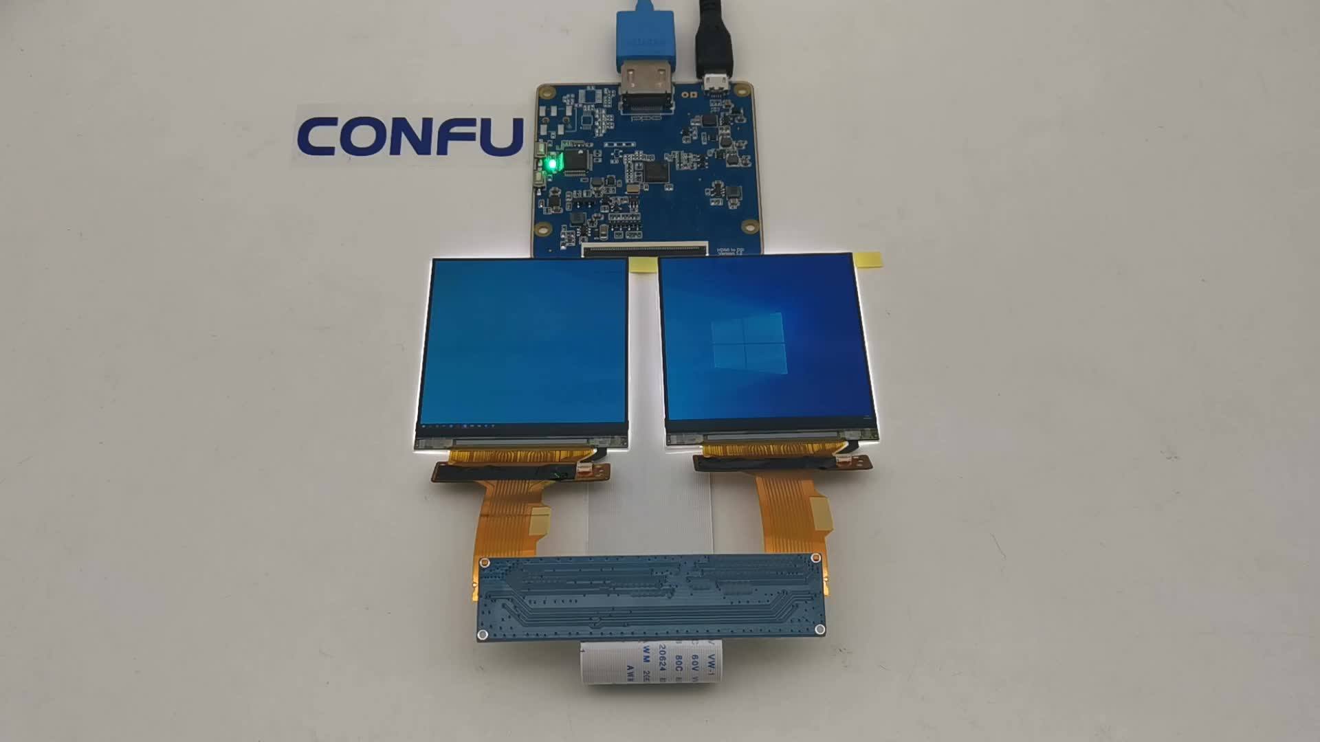 Confu Hdmii To Mipi Dsi Board Tc358870xbg Dual 2.9 Inch 1440*1440 2k ...