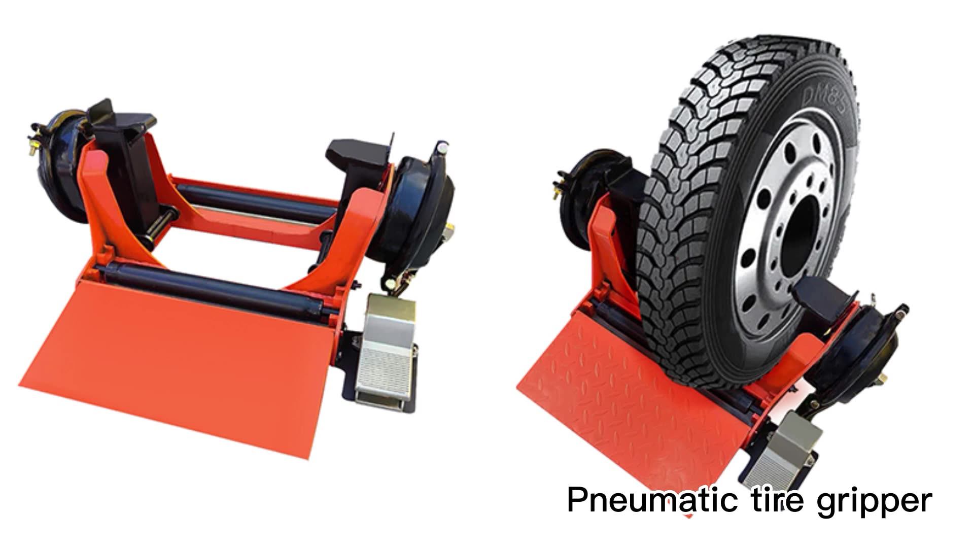 Truck Tire Changer Tools R22.5 Pneumatic Air Tire Clamping Side Leak ...
