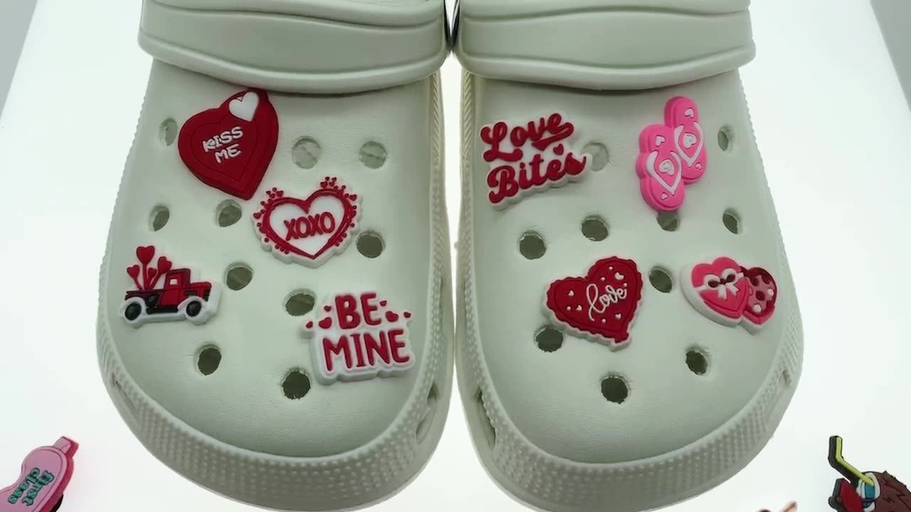 2024 Popular Female Singer Shoe Decoration Charms For Soft Pvc Croc ...