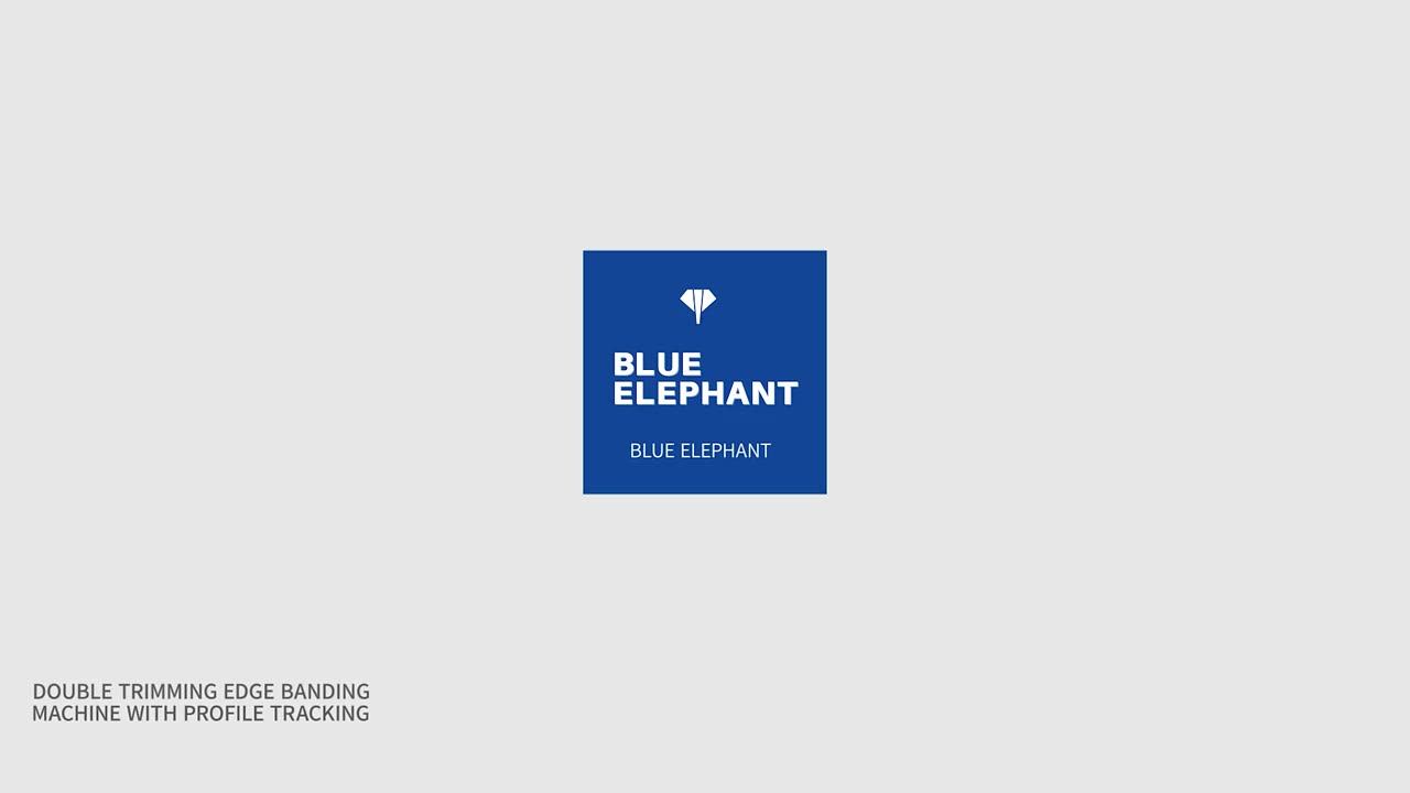 High Efficiency E70 Blue Elephant Edge Edging Machine For Mdf Plywood ...