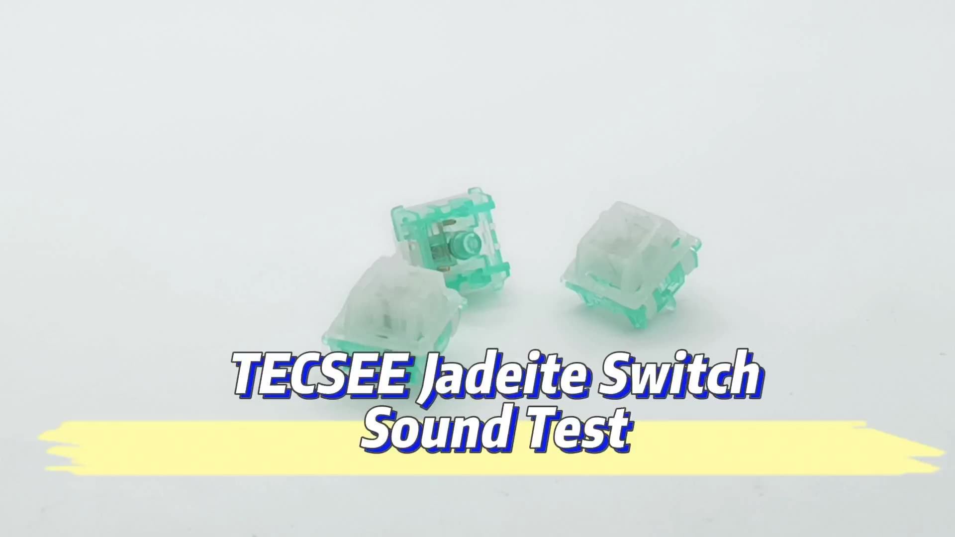Tecsee Jadeite Linear Keyboard Switch Uhmwpe Stem Keyboard Switch ...