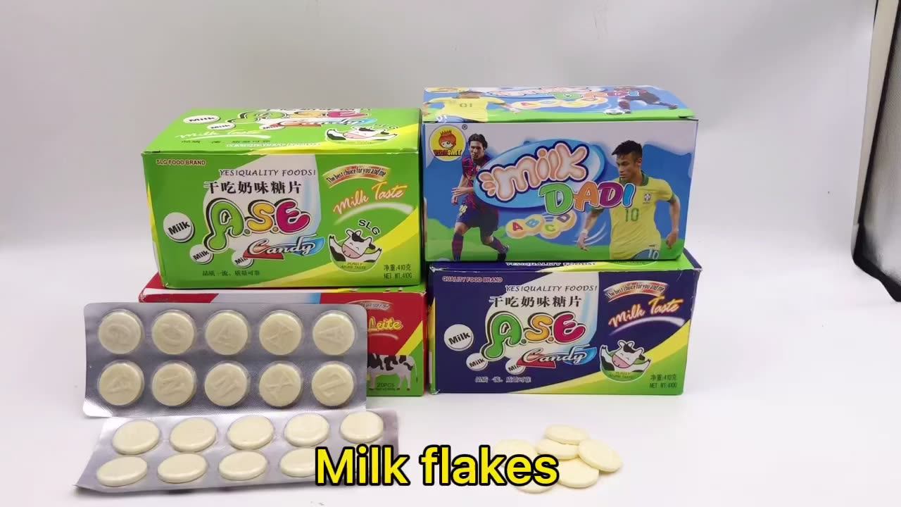 Wholesale Custom China Hard Dry Sweet Cow Milk Tablet Candy Tablet ...