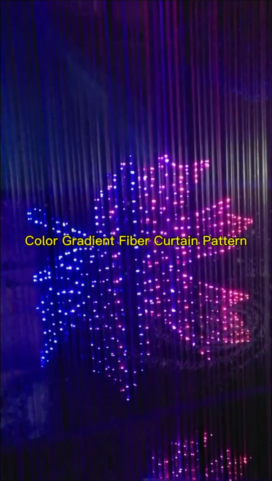 Indoor Decorative Plastic Fiber Optic Curtain Light - Buy Indoor ...