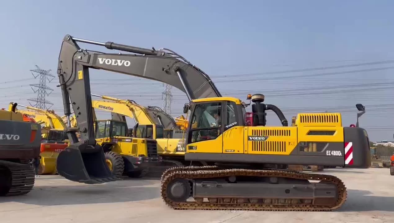 Volvo Multi-functional Ec480dl 48-ton High-performance Crawler ...