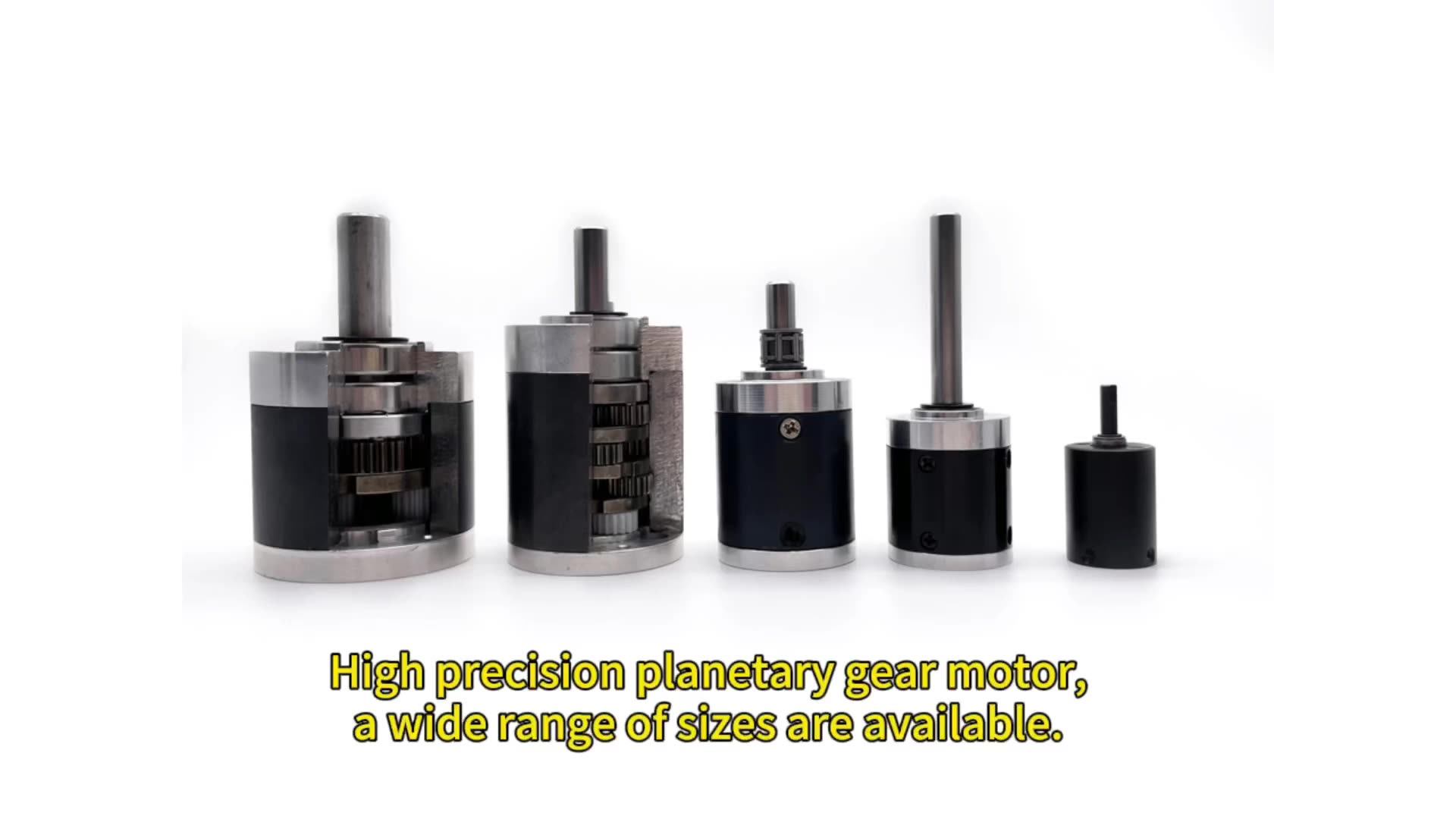 Three Phase Bldc Motor With Speed Reducer 12v 24v Micro Custom ...