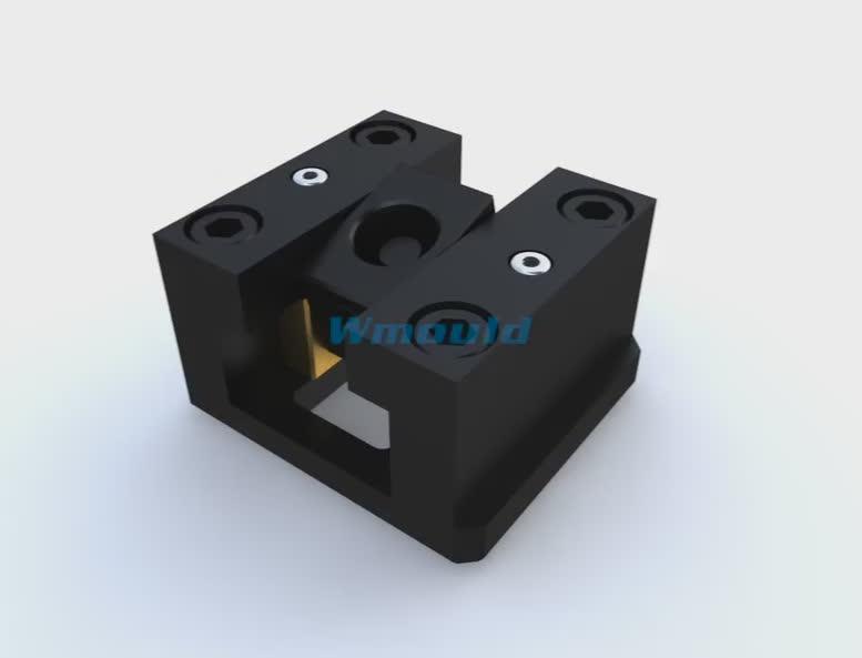 Injection Mold For Plastic Parts With Slide Holding Devices/mold Slide ...