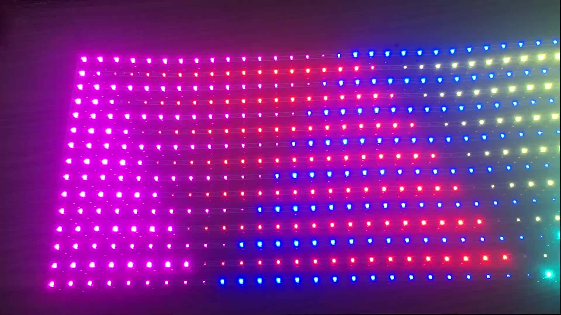 The Lightest Thinnest And Easiest Led Video P16mm Stick On Window Glass ...