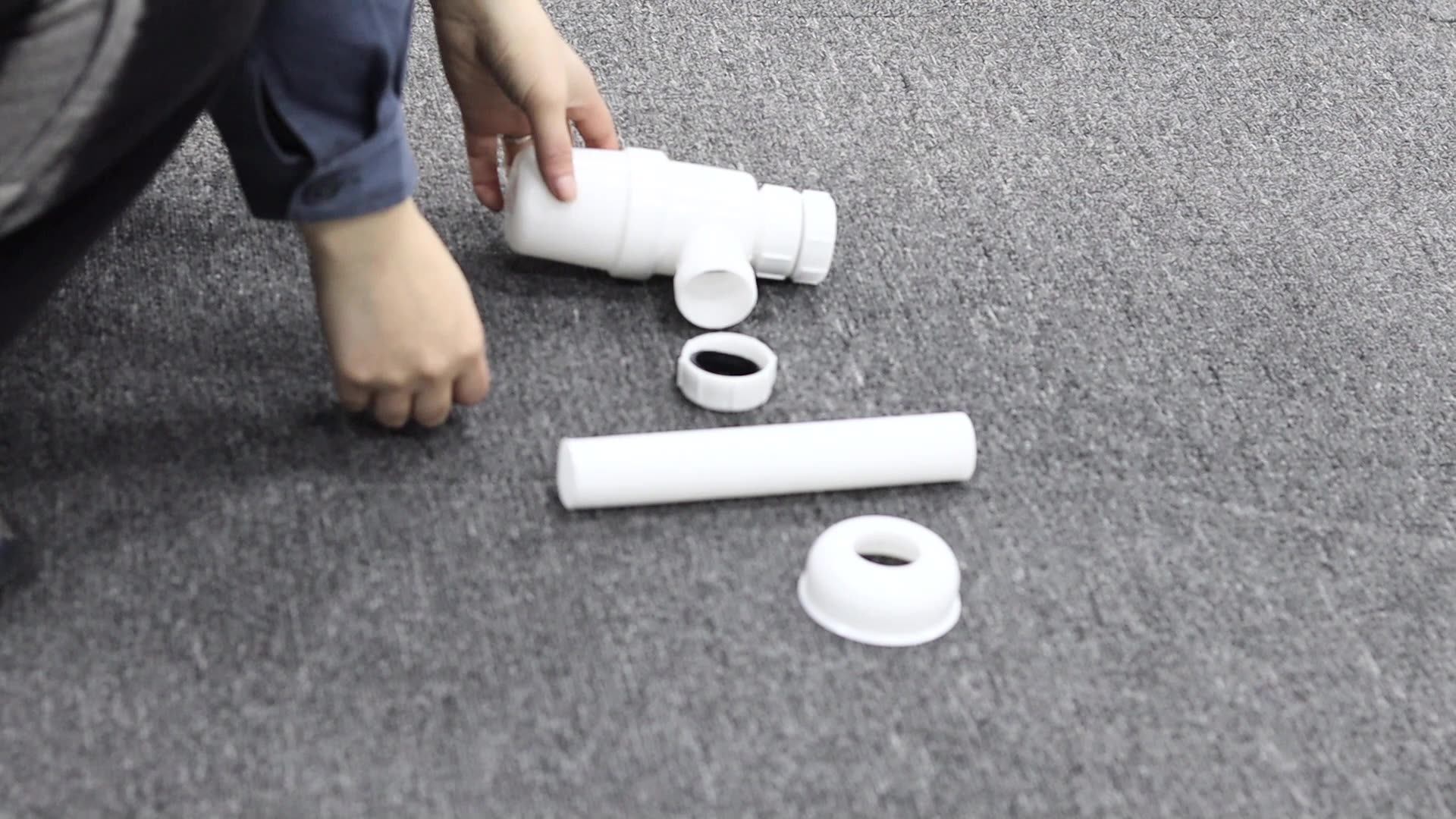 Plastic Sink Drain Basin Pvc Bottle Trap Strainner For Basin - Buy ...