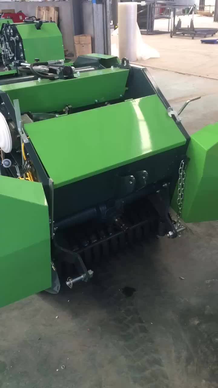 Excellent Quality Fully Automatic Mini Round Hay Baler And Wrapper For ...