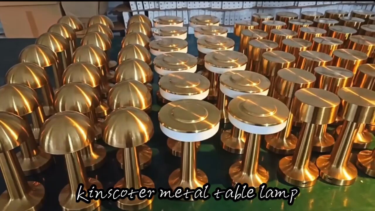 Dumbbell Led Bar Table Lamp Usb Rechargeable Wireless Touch Retro ...