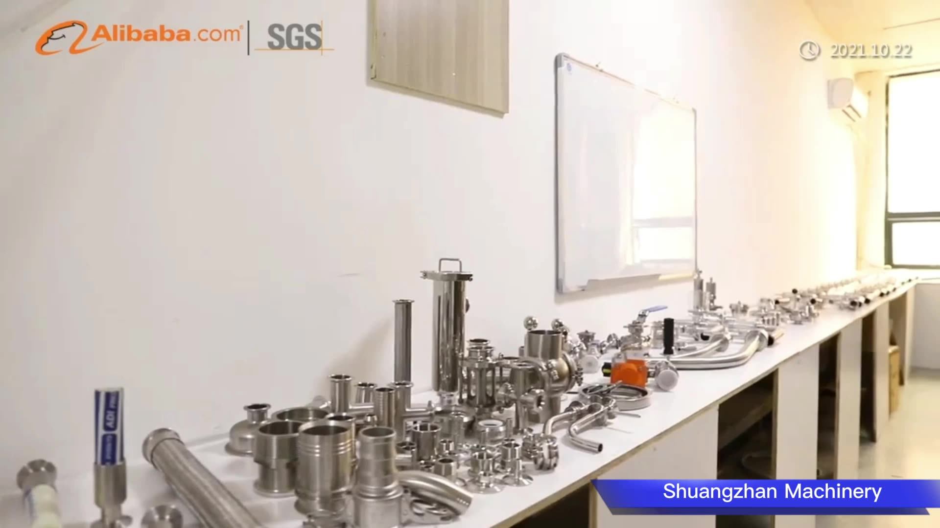 Stainless Steel Pipe Nw16 To Nw50 Iso-kf Flange Full Nipple - Buy ...