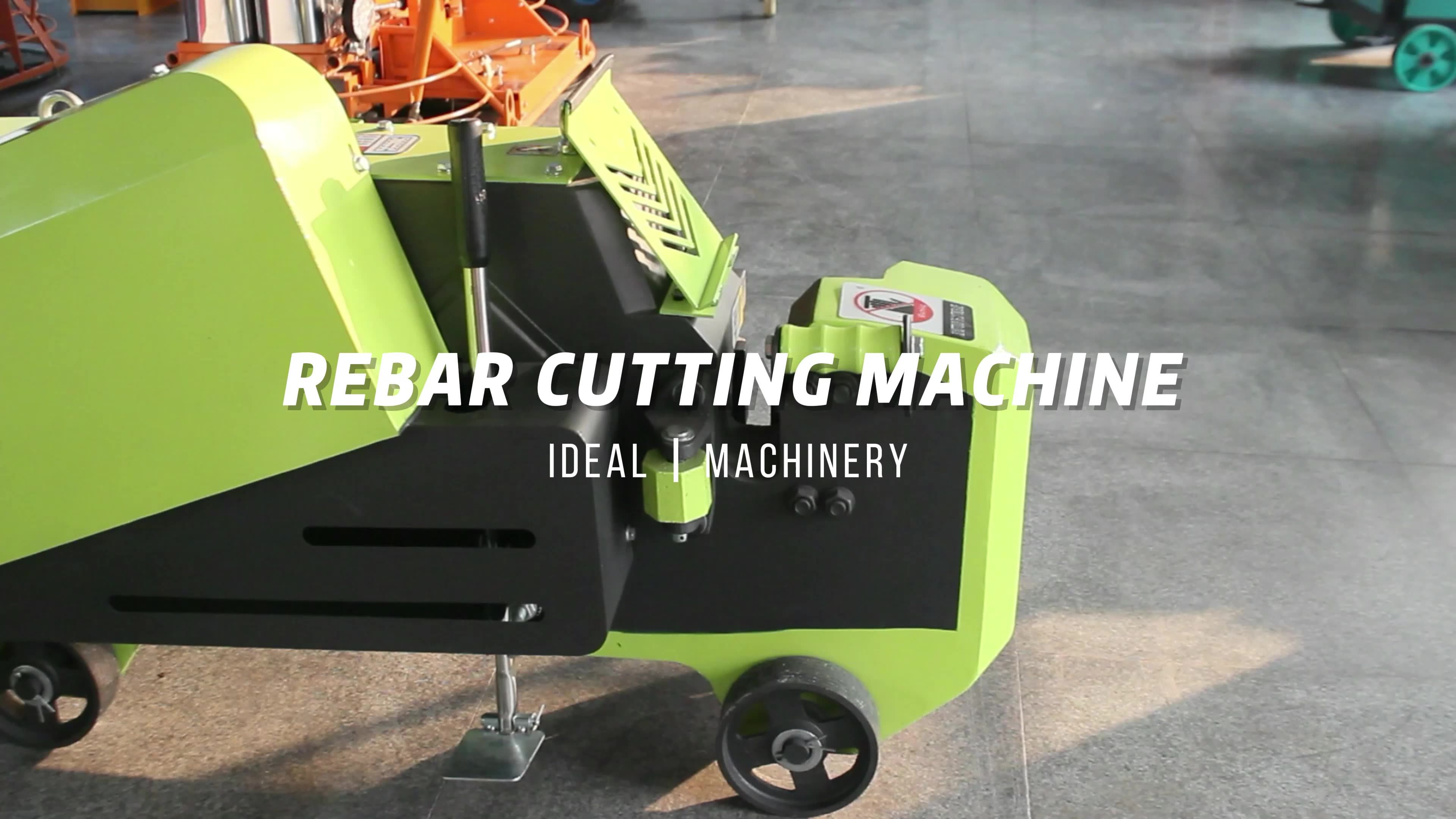 Heavy Type Rebar Cutting Machine Electric 380v 220v Rebar Cutter Round ...