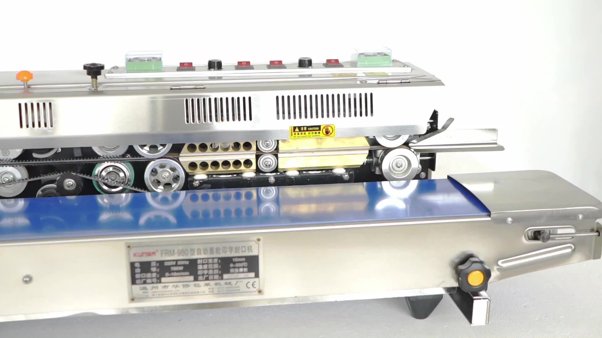 Frm-980 Ink Printing Horizontal Automatic Sealing Machine,Vertical ...