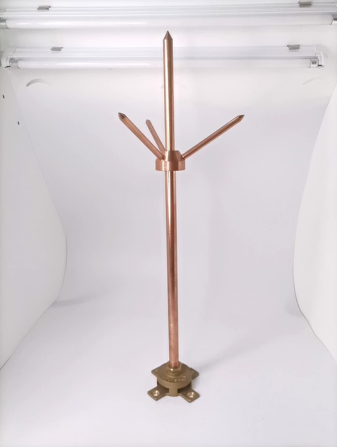 Abuk Copper Lightning Arrester Rod For Lightning Protection System ...