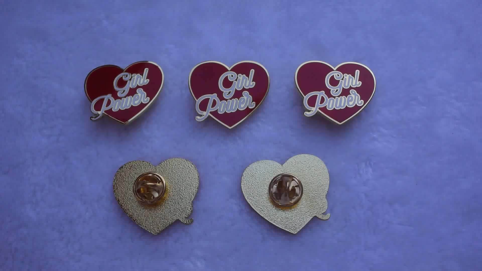 Customized Design Metal Logo Lapel Pins 3d Design Enamel Metal Logo ...