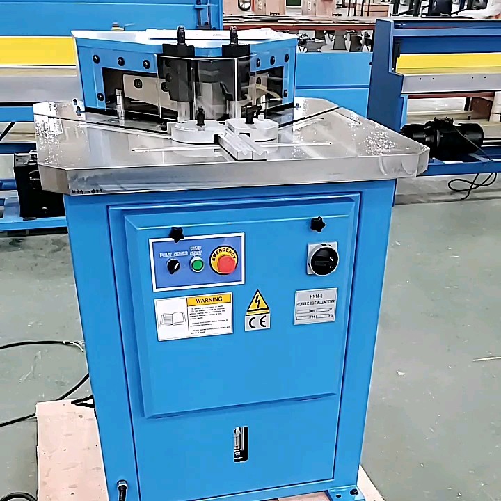 Hnm-6 Ttmc Hydraulic Right Angle Notcher Sheet Metal Notcher Machine ...